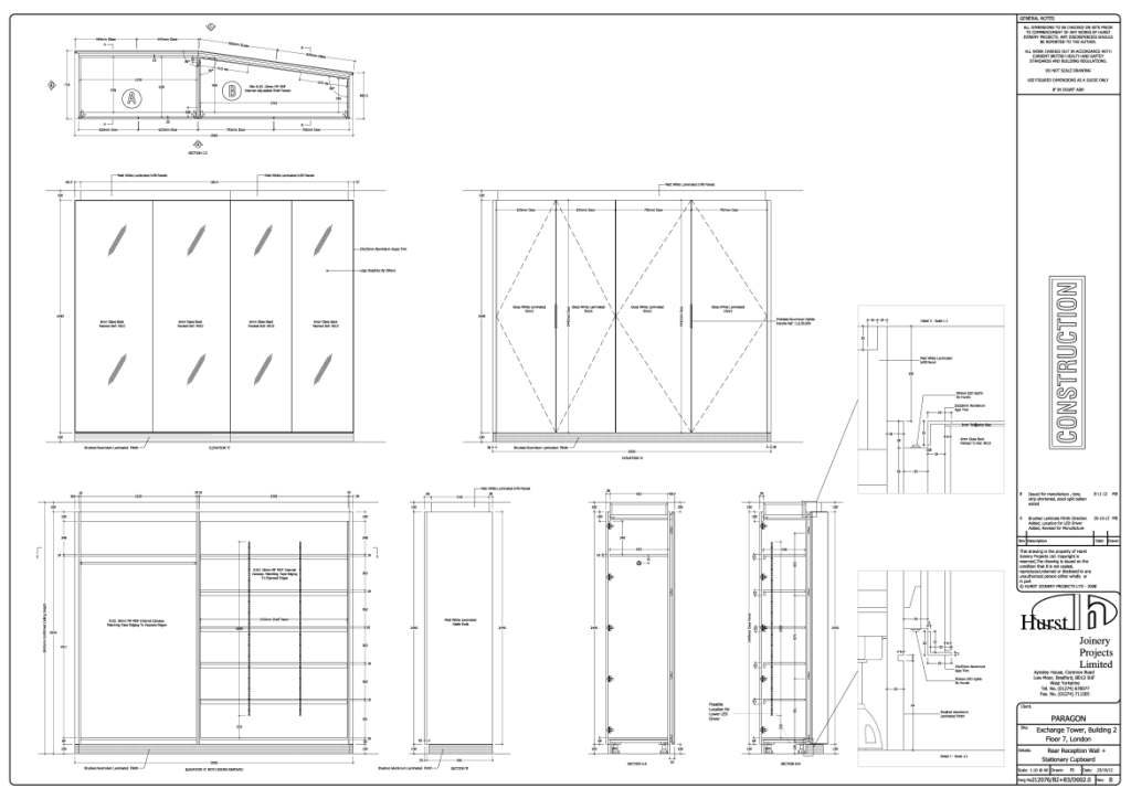 Setting out - The Hurst Group - Interior Fit Out