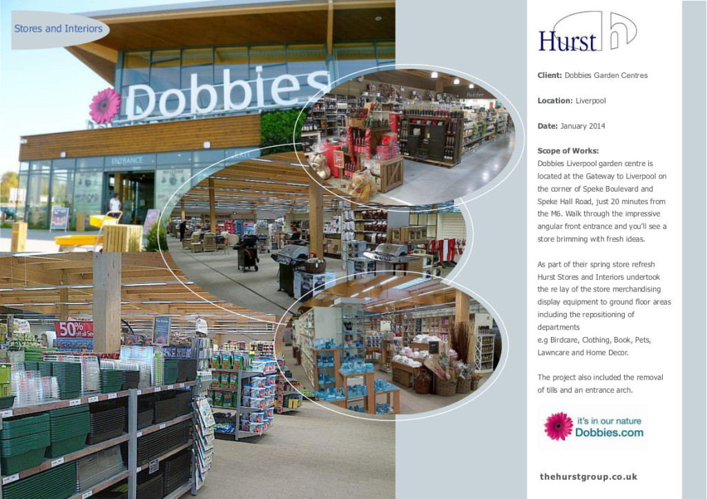Dobbies Garden Centre - The Hurst Group - Interior Fit Out