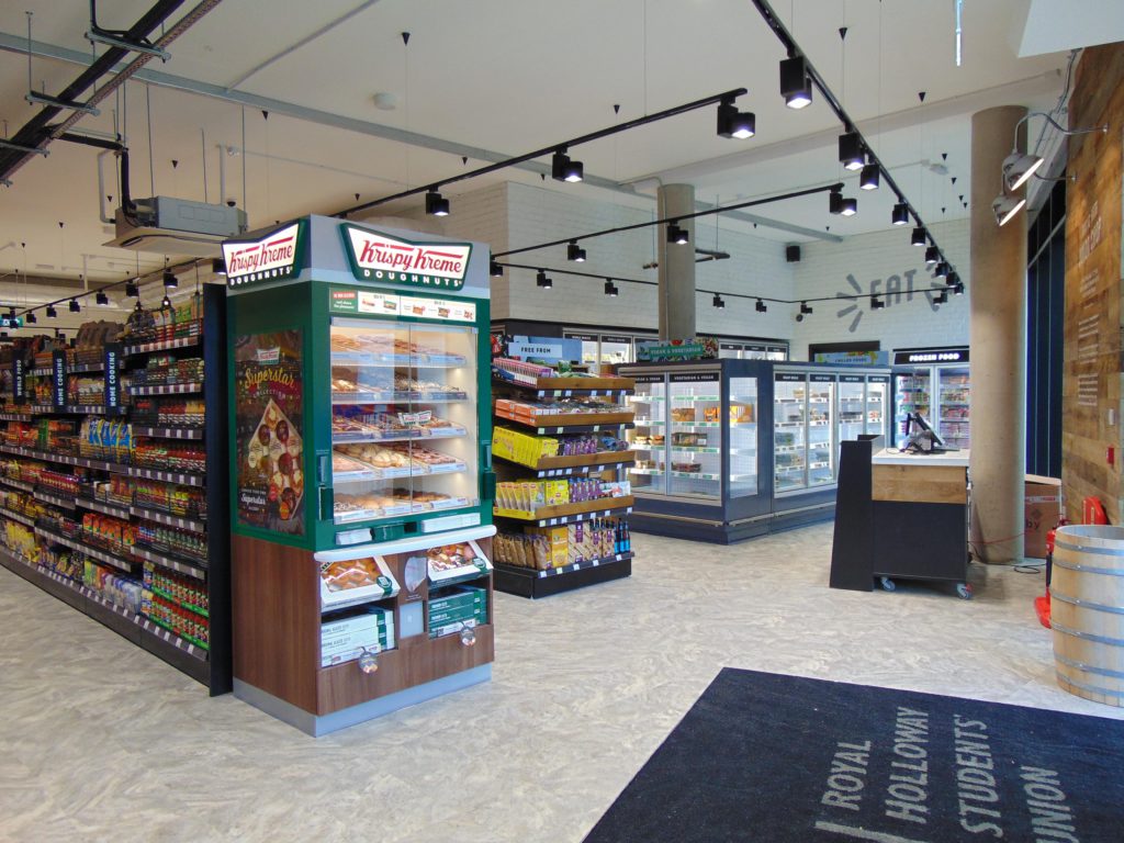 New Union Shop at Royal Holloway! - The Hurst Group - Interior Fit Out