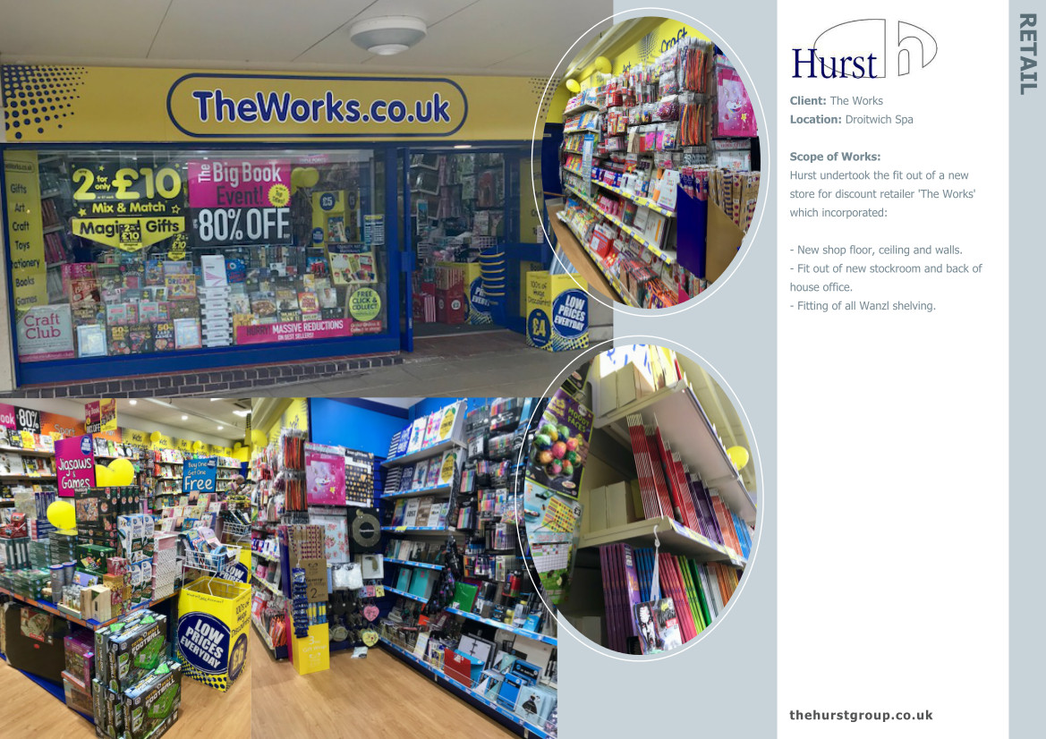 The Works - The Hurst Group - Interior Fit Out