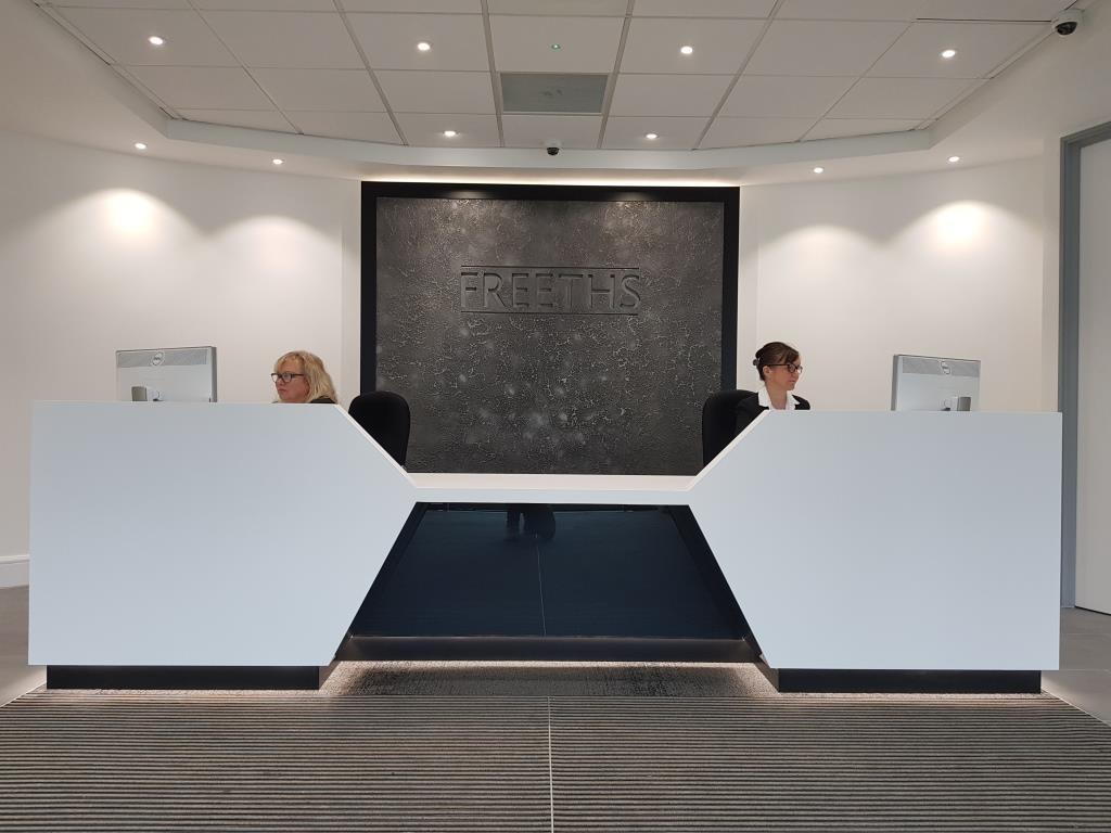 Law Firm Reception Area - The Hurst Group - Interior Fit Out