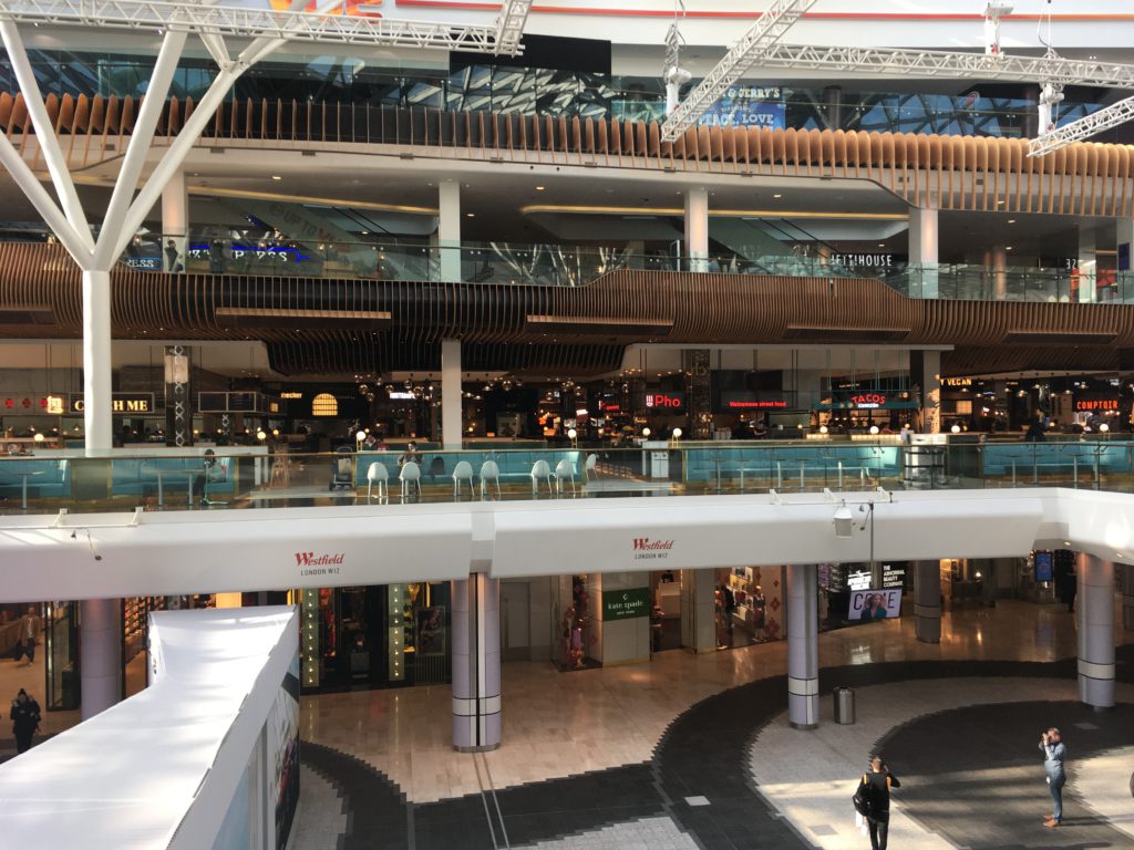Westfield London Shopping Centre - The Hurst Group - Interior Fit Out