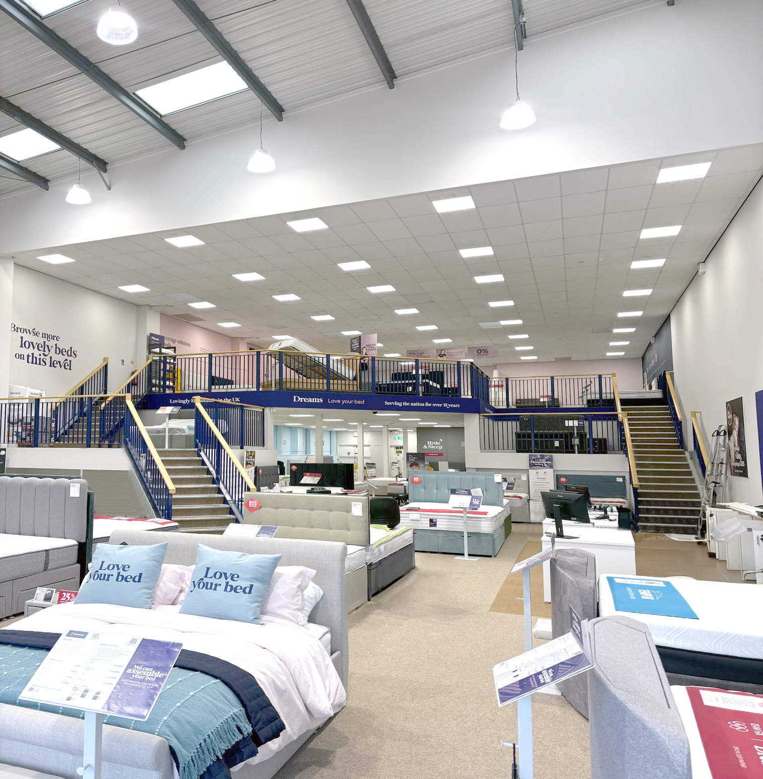 Dreams Ltd - The Hurst Group - Interior Fit Out
